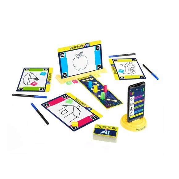 Mattel | Games | Mattel Pictionary Vs Ai Board Game Artificial Intelligence Family Fun Night New ...